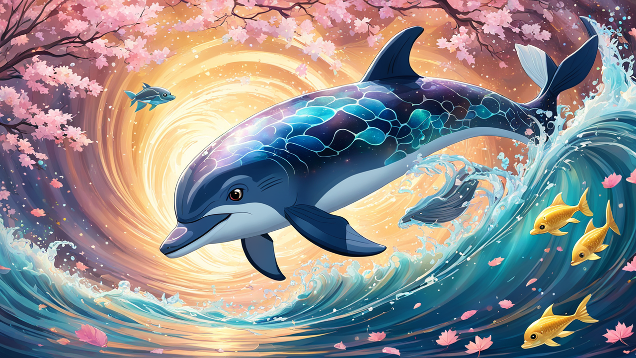 Echo the dolphin in anime style by Aards paranoia - Playground