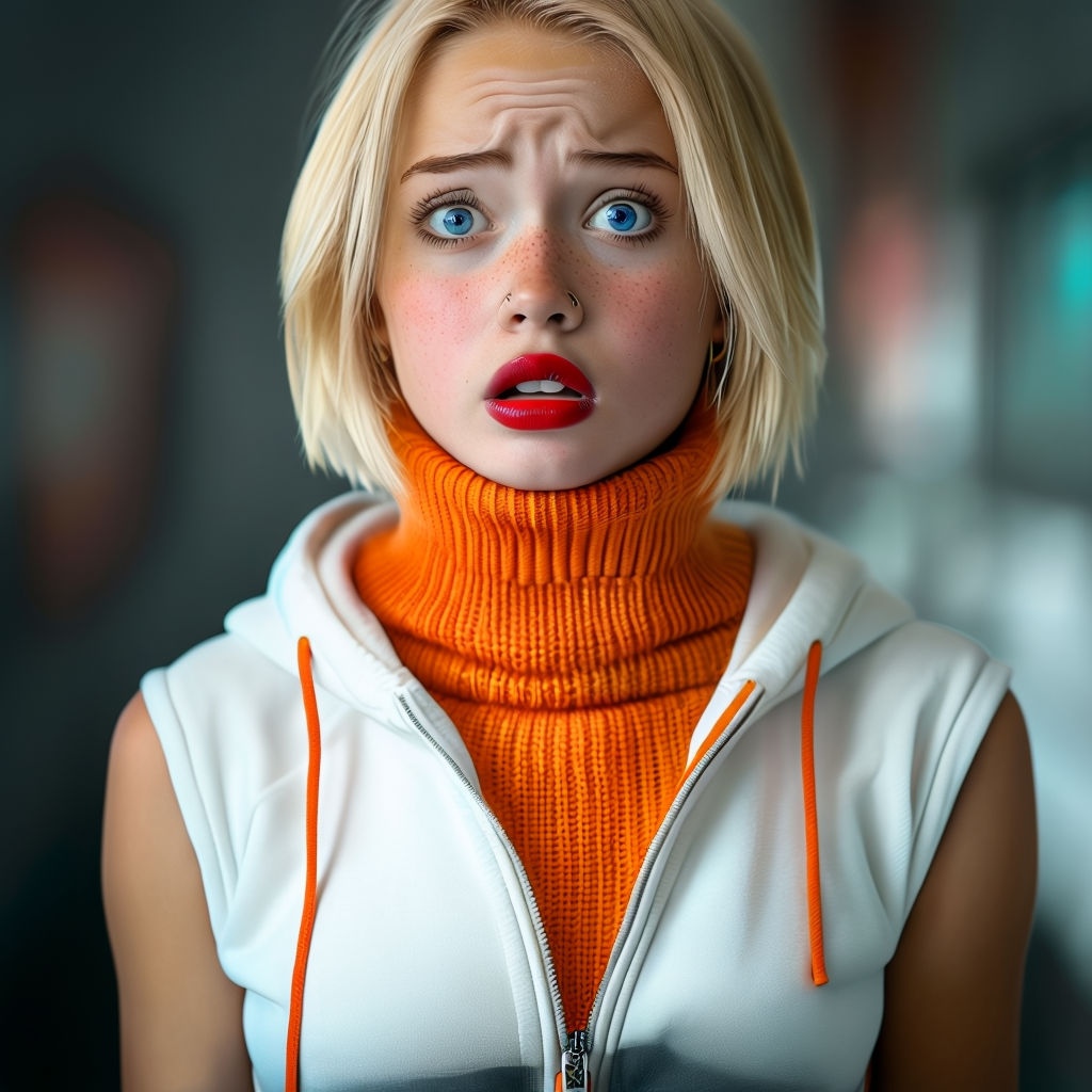 Beautiful Young Tomboy With Blonde Short Hair With Blue Eyes... by ... Beautiful Young Tomboy With Blonde Short Hair With Blue Eyes... by ...
