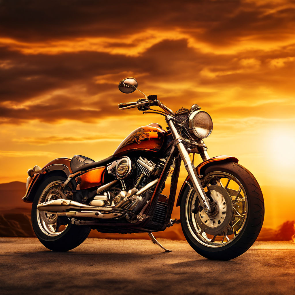 A picture of a motorcycle by 김진기 - Playground