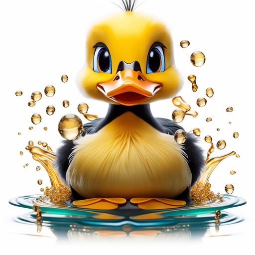 Baby daffy duck 8k resolution detailed by james hill - Playground