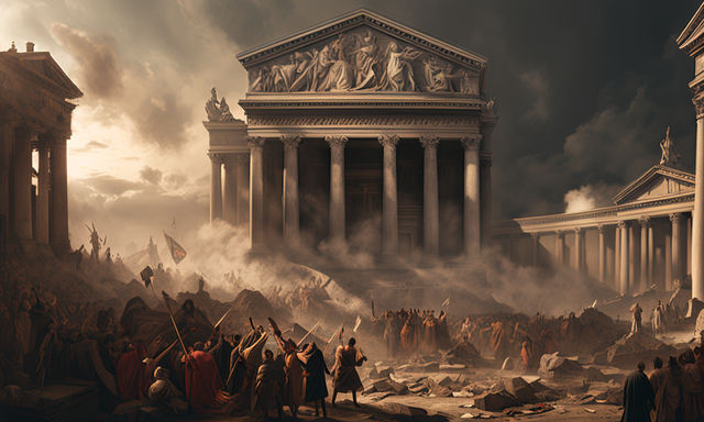 The Fall of the Roman Empire depicted in a 3D animation by AKarim Gamer ...