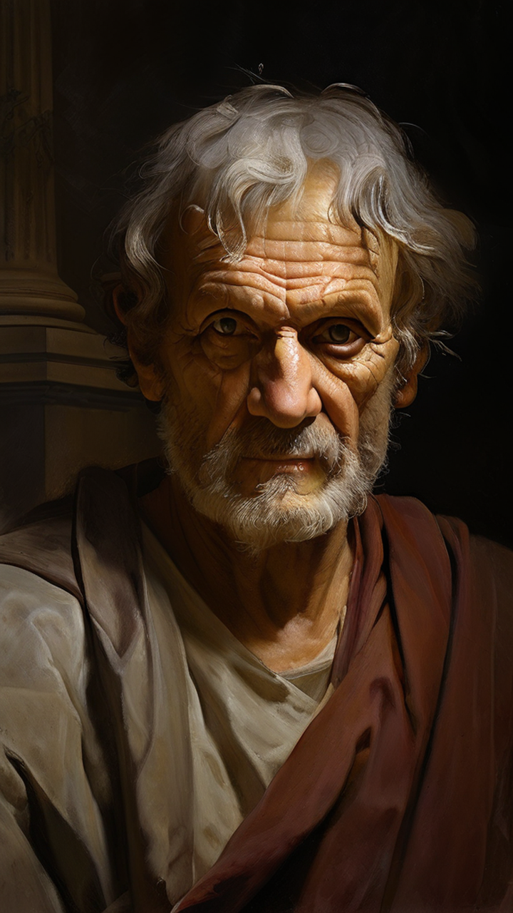A portrait of Seneca by Nexus OJT Account - Playground