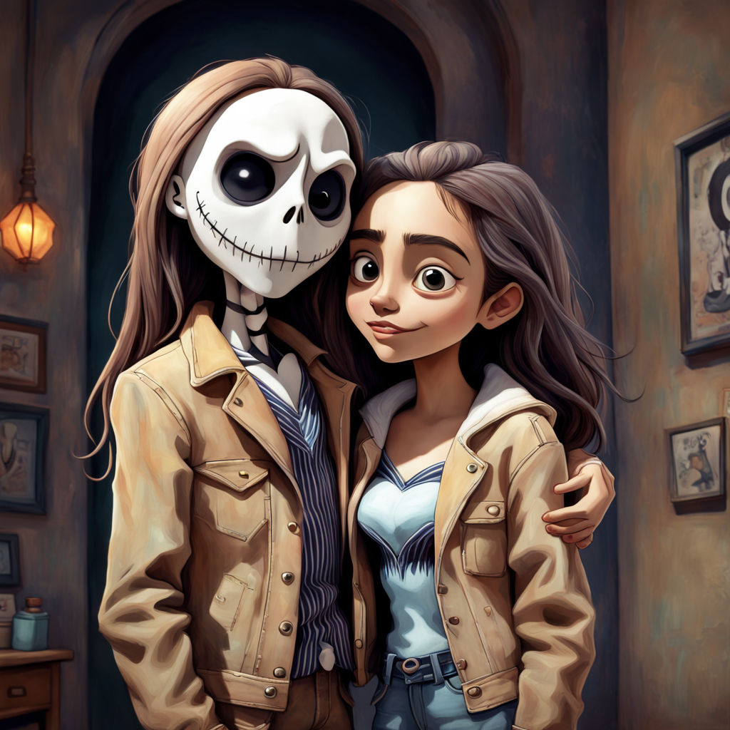 An animated portrayal of The Tim Burton's iconic character by Sadie ...