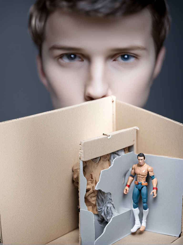 Create an action figure in a box based off this amazing imag... by Tlik ...