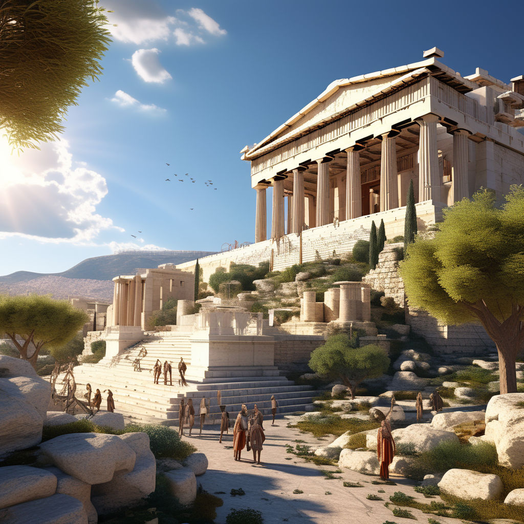 Athens reality 300 before comum era realistc 4k by Guilherme Oliveira ...