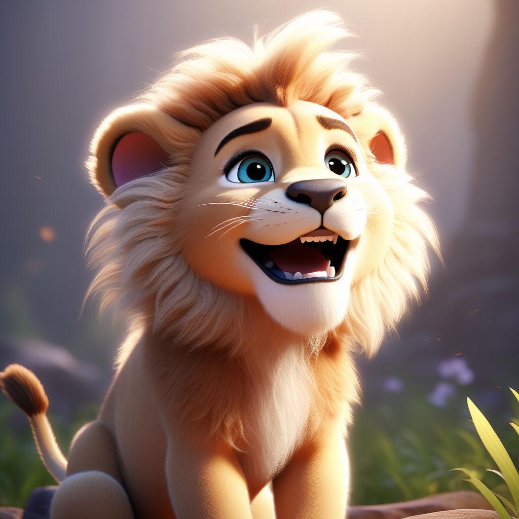 A cartoon [lion] by Lexi Simmons - Playground