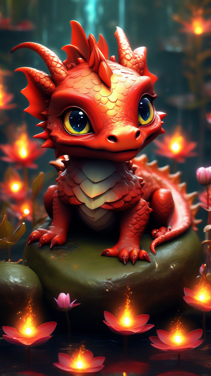 A hyper-realistic digital artwork of folklore and myth as re... by ...