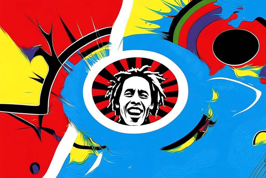 Bob marley face by Galera - Playground