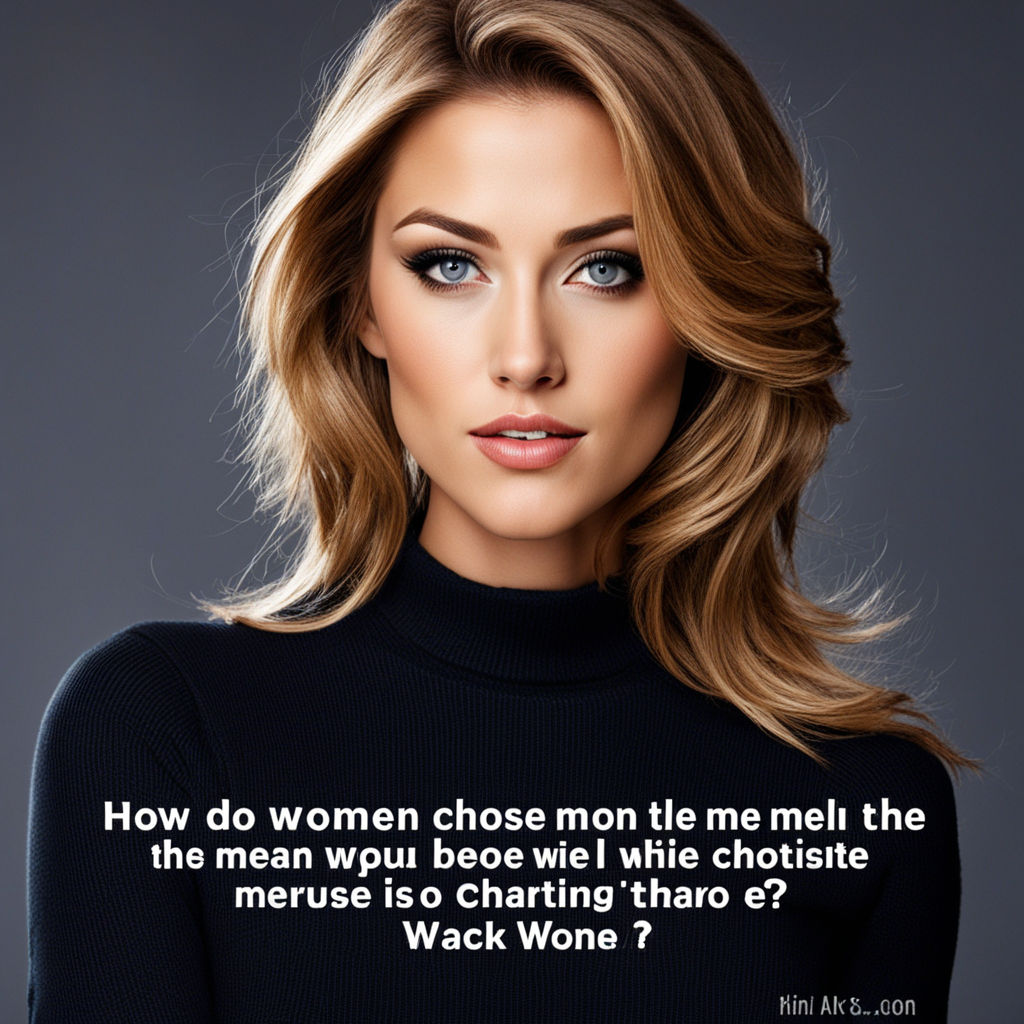 How do women choose men by Deonis S - Playground How do women choose men by Deonis S - Playground