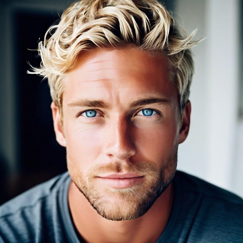 I Want A Picture Of A 38 Year Old English Man With Light Blu By Maryam Alizadeh Playground