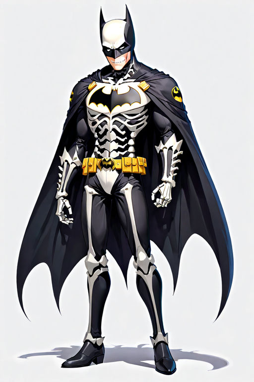 3d model of a skeleton of Batman by Harlechryzz Gaming - Playground
