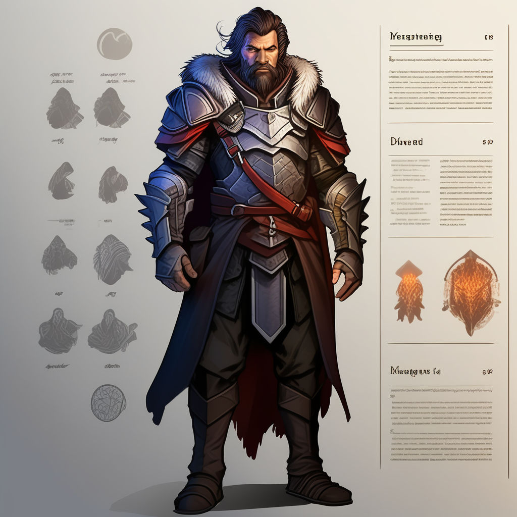 make dnd character with bio details by Dark Hoxer - Playground