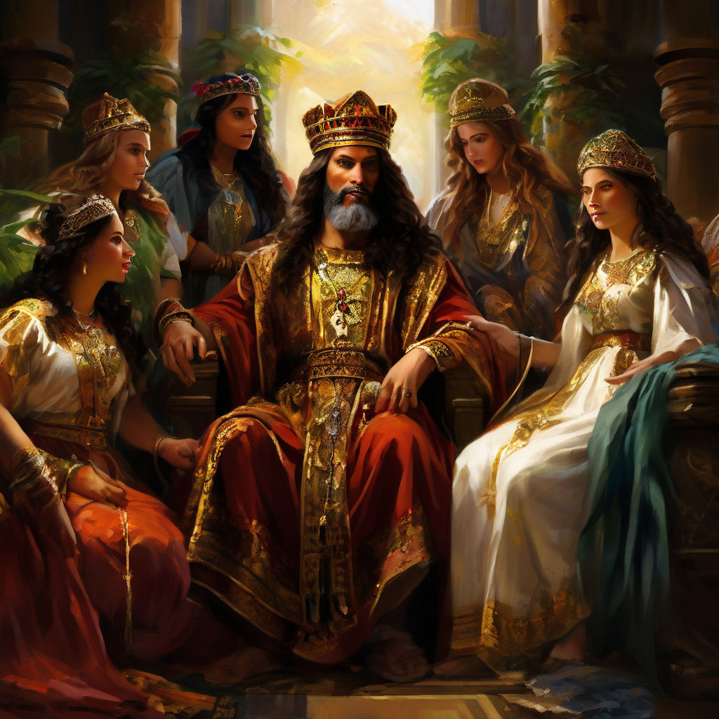 King solomon and his wives by eder edinho - Playground