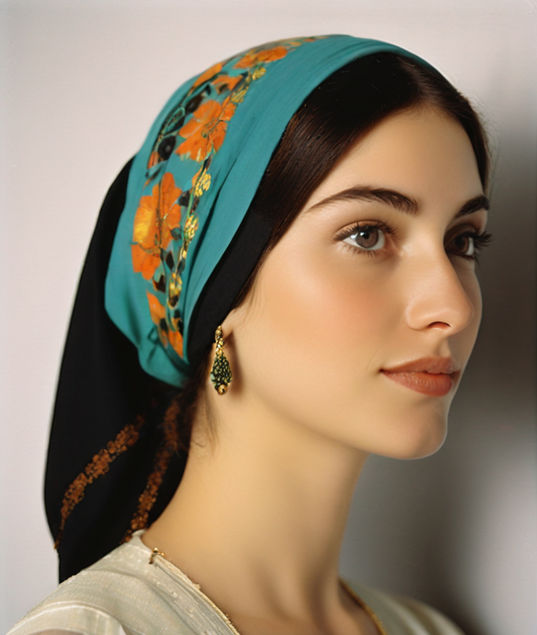 Beautiful modest orthodox Jewish woman. Their face exudes in... by Dev ...