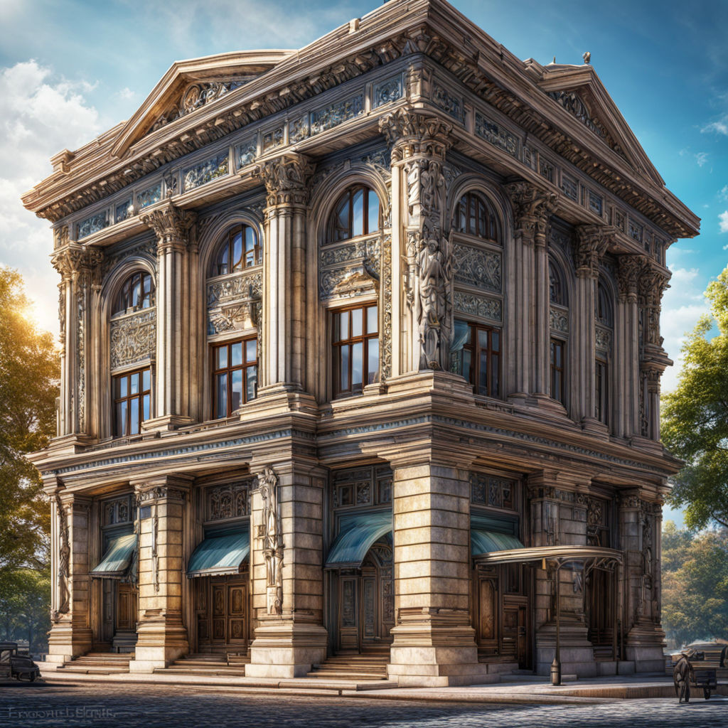 Bank building by Fun Reactor - Playground