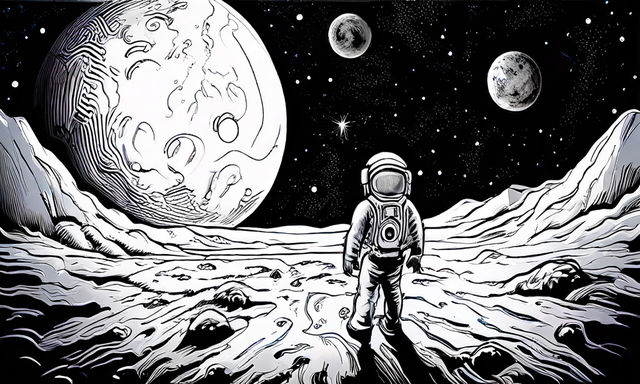 Out of this world coloring page by ezzie - Playground