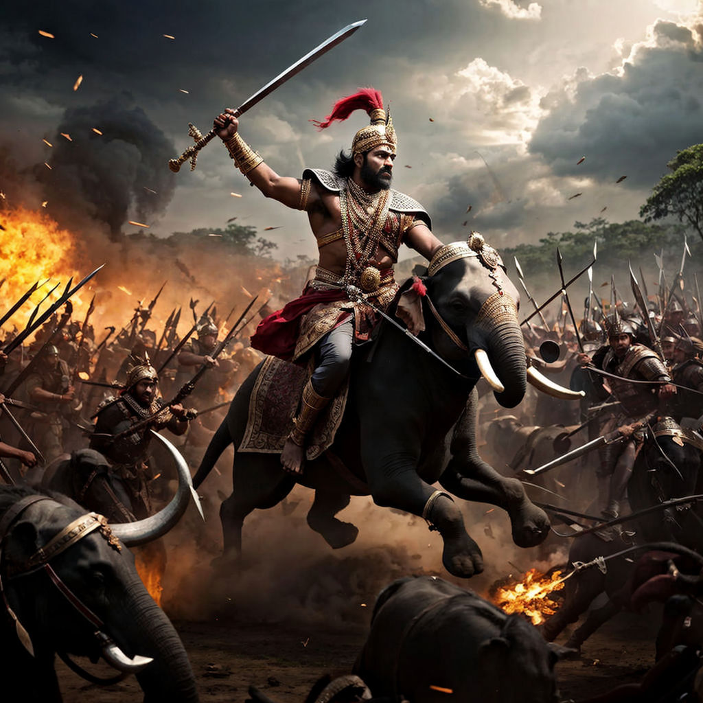 Sri Lankan King Parakramabahu by DHR STUDIO - Playground