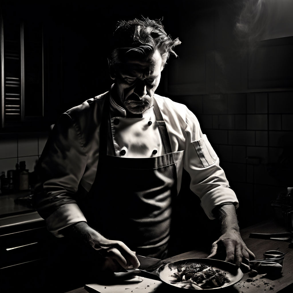 Depict a chef by Joby Crow - Playground