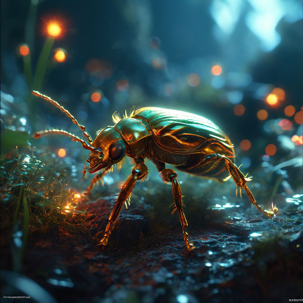 Mite being fulminated by a laser beam by Dr. Israel geraldo de mello ...