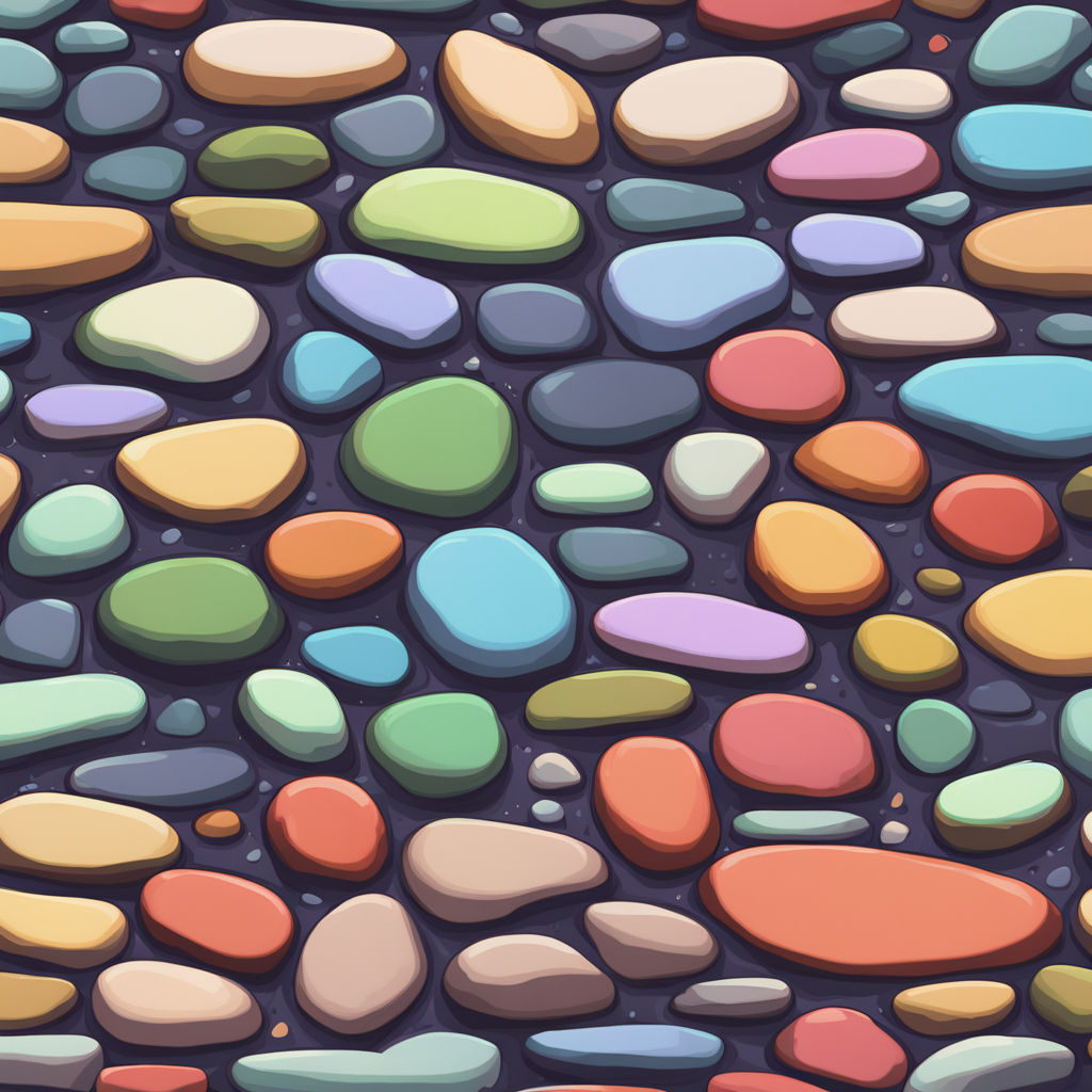 Foam seamless cartoon stylized texture by SallyWung - Playground