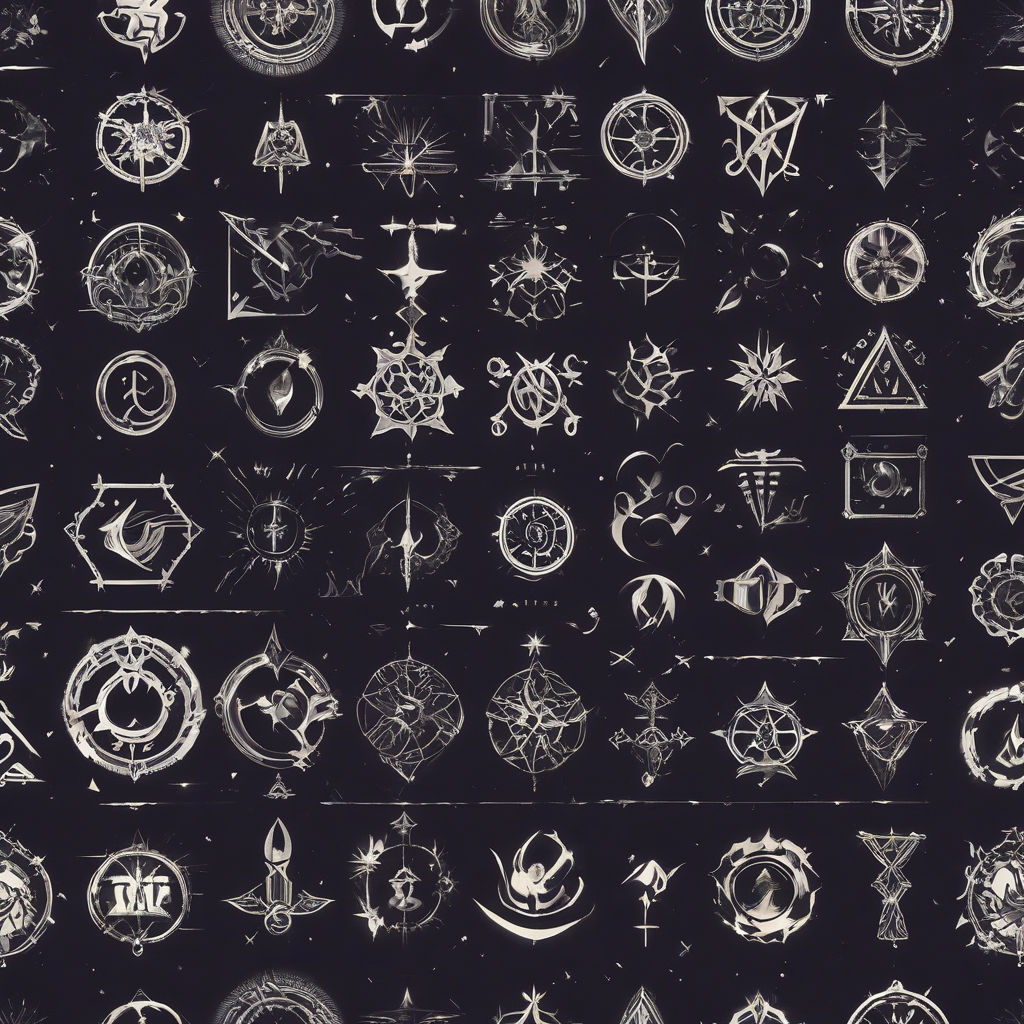 Arcane symbols by Steven Leon - Playground
