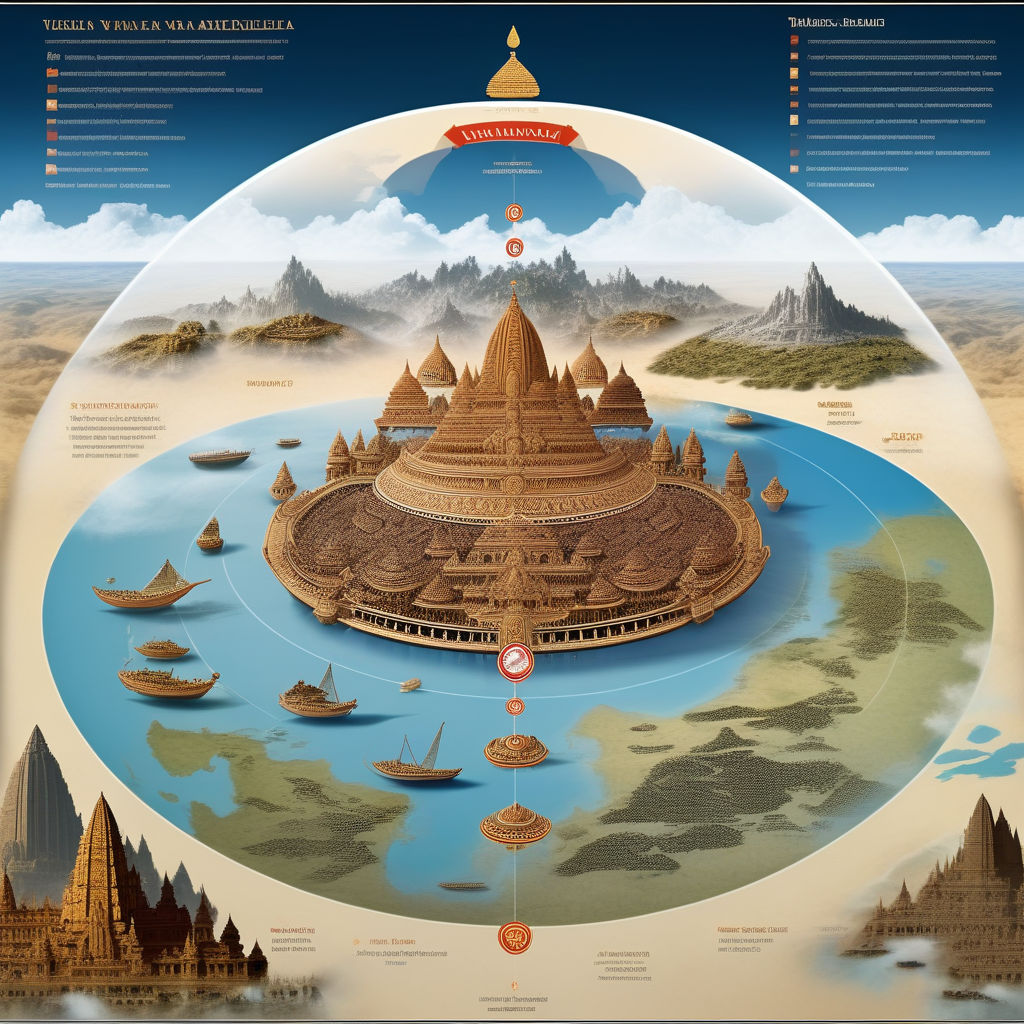 A map of the ancient but super advanced Vedic civilization a... by ...