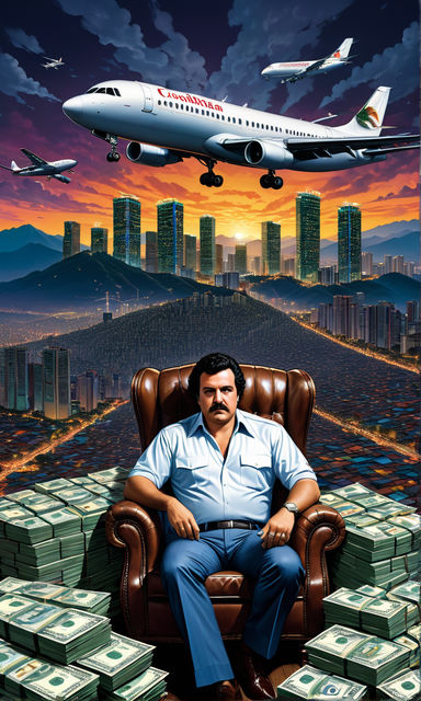 Pablo Escobar by Nathaniel Manaois - Playground