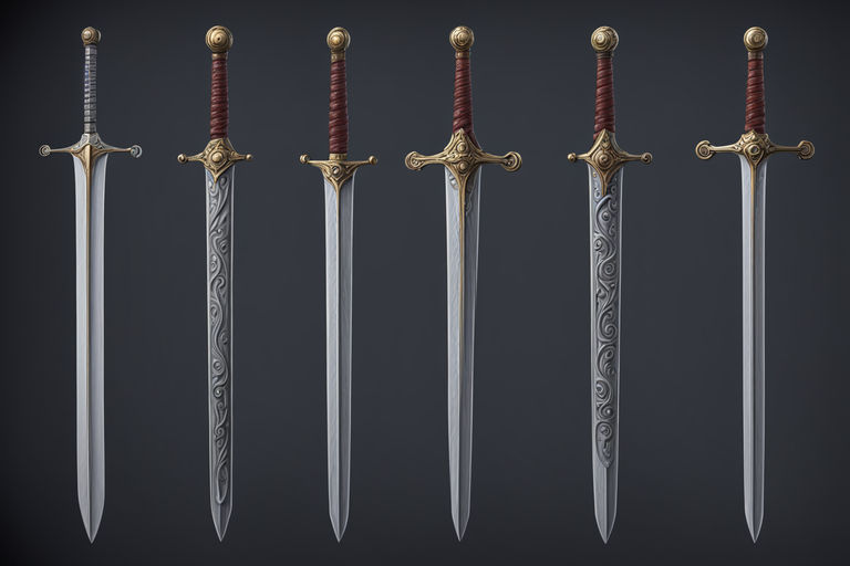 Medieval style sword asset samples by ilayda - Playground
