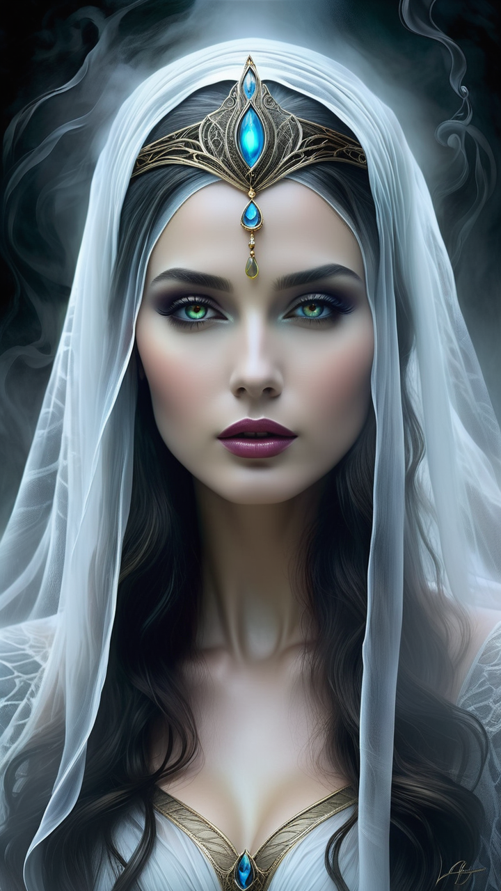 Lady of Lake Viviane emerges as The Mists of Avalon by design rodrigues ...