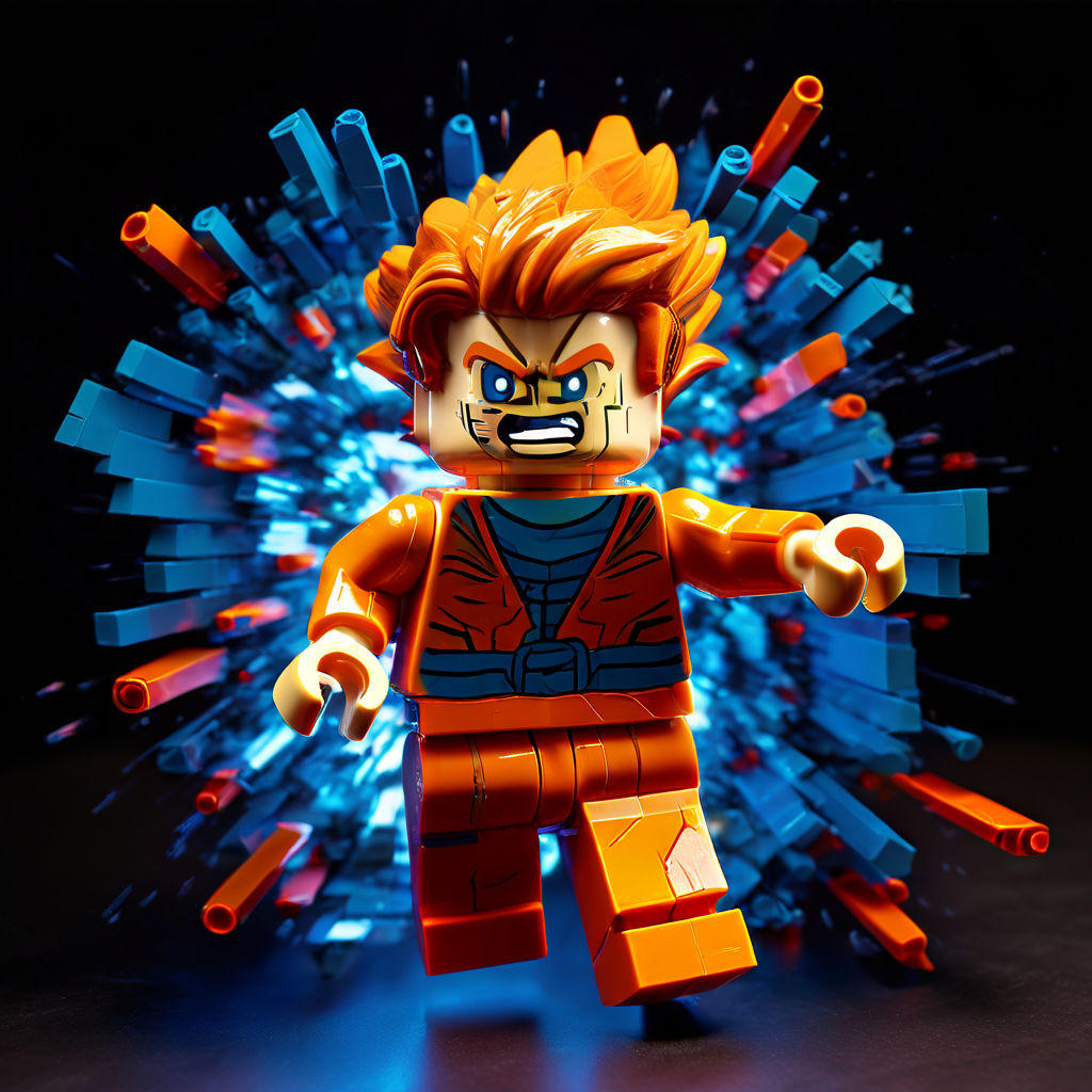 LEGO sculpture by Adrian Aristeo - Playground