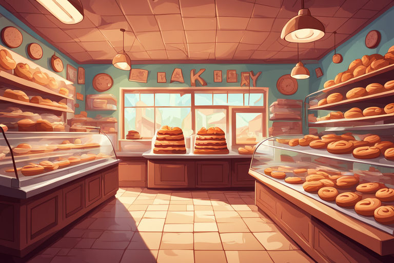 Inside a bakery by Inglês Turista - Playground