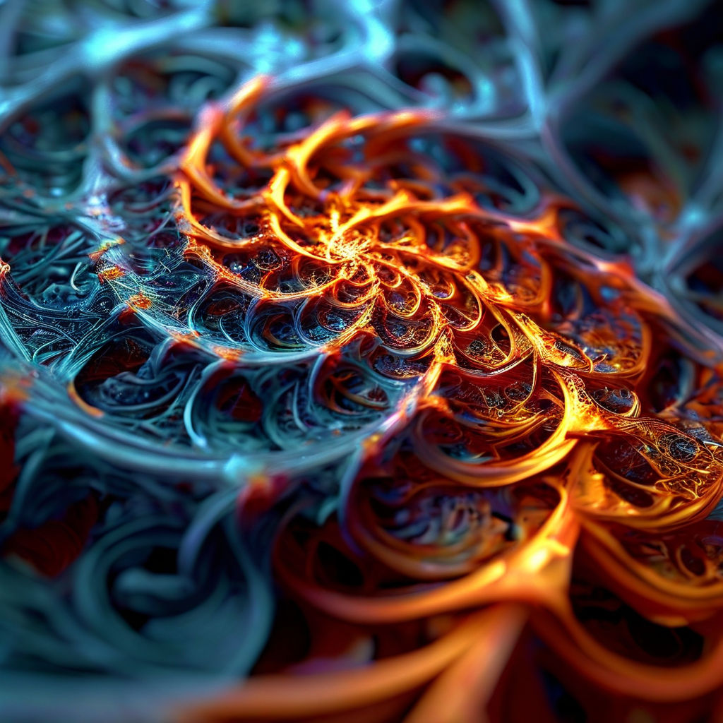 Fractal representation of the 16th dimension by 10518전재원 - Playground