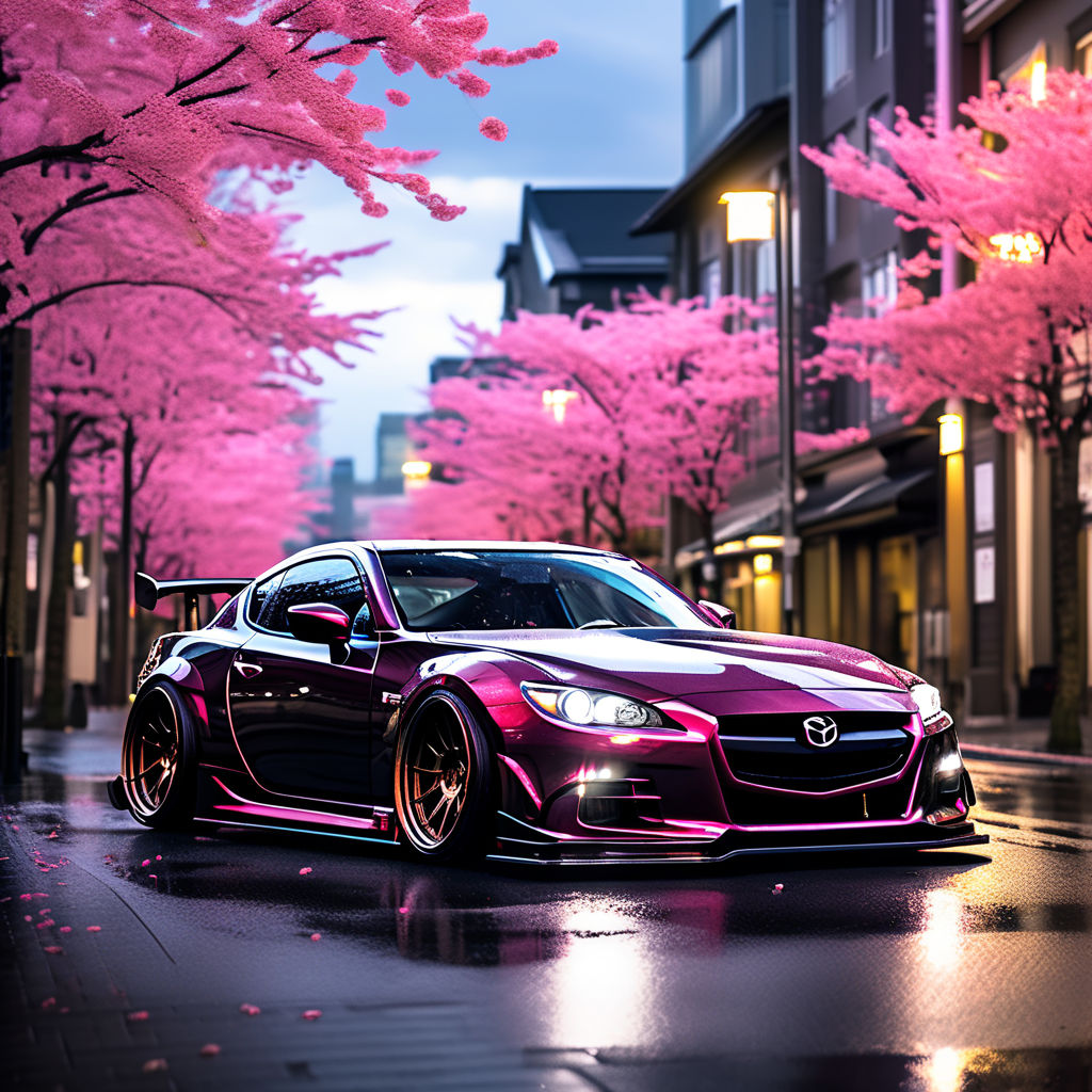 Mazda RX8 with a wide body kit by Alessandro Prelli - Playground