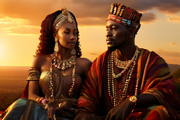 An African queen by Odoh Diego Okenyodo - Playground