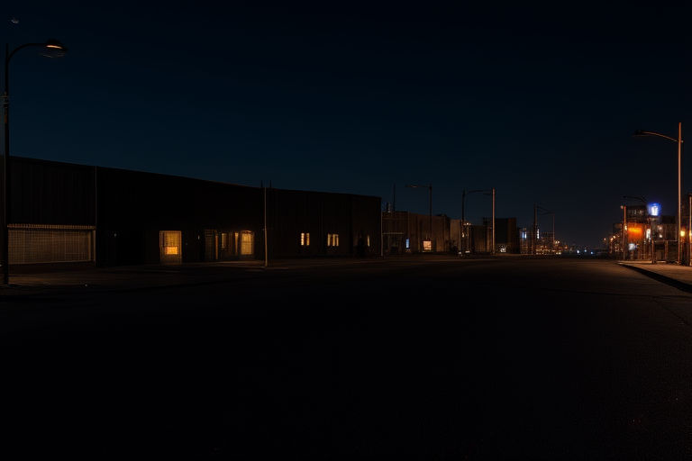 Realistic nighttime photograph by Cetecete - Playground