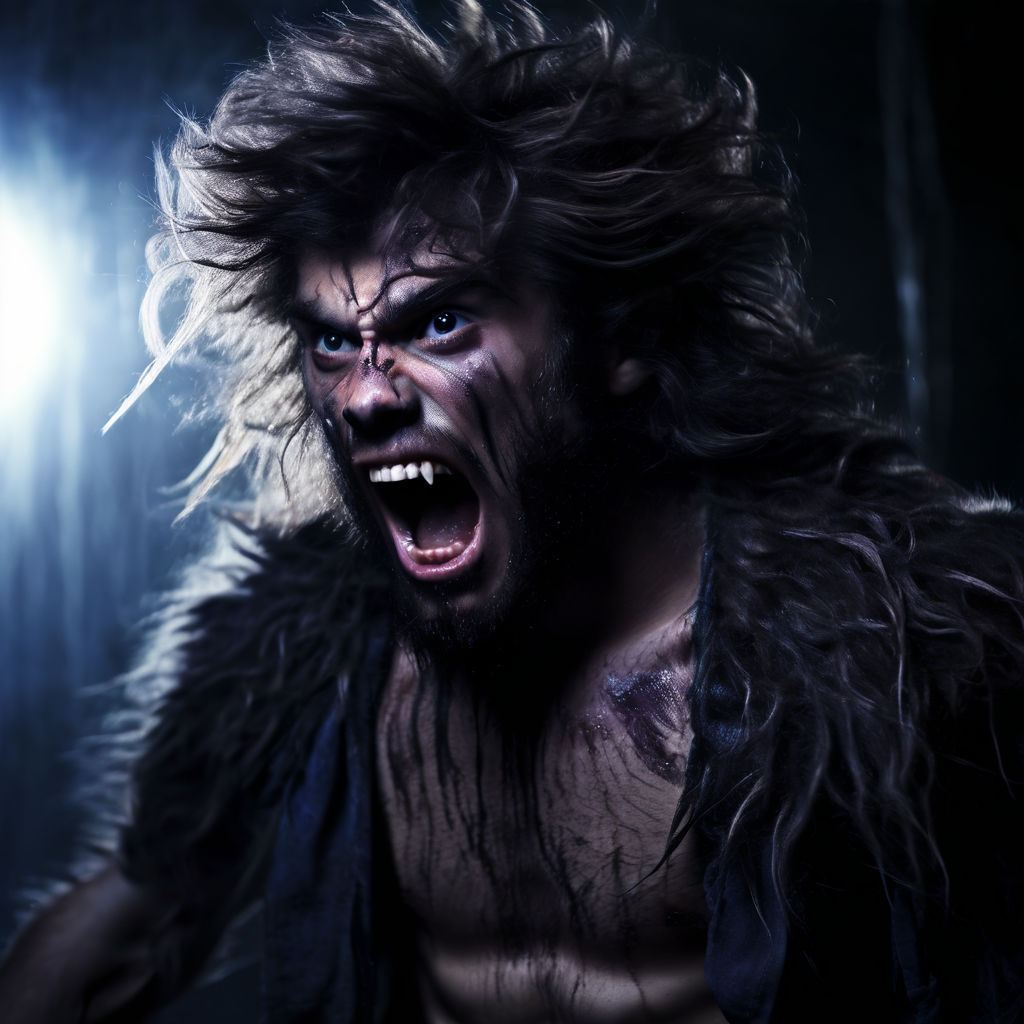 Hairy teen turning in to a werewolf hair coverd chest and tu... by owen ...