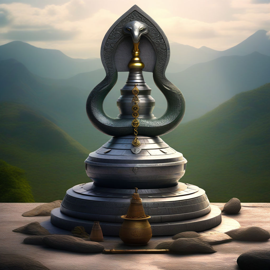 Create a shivling with snake by Aditya gaming2 - Playground