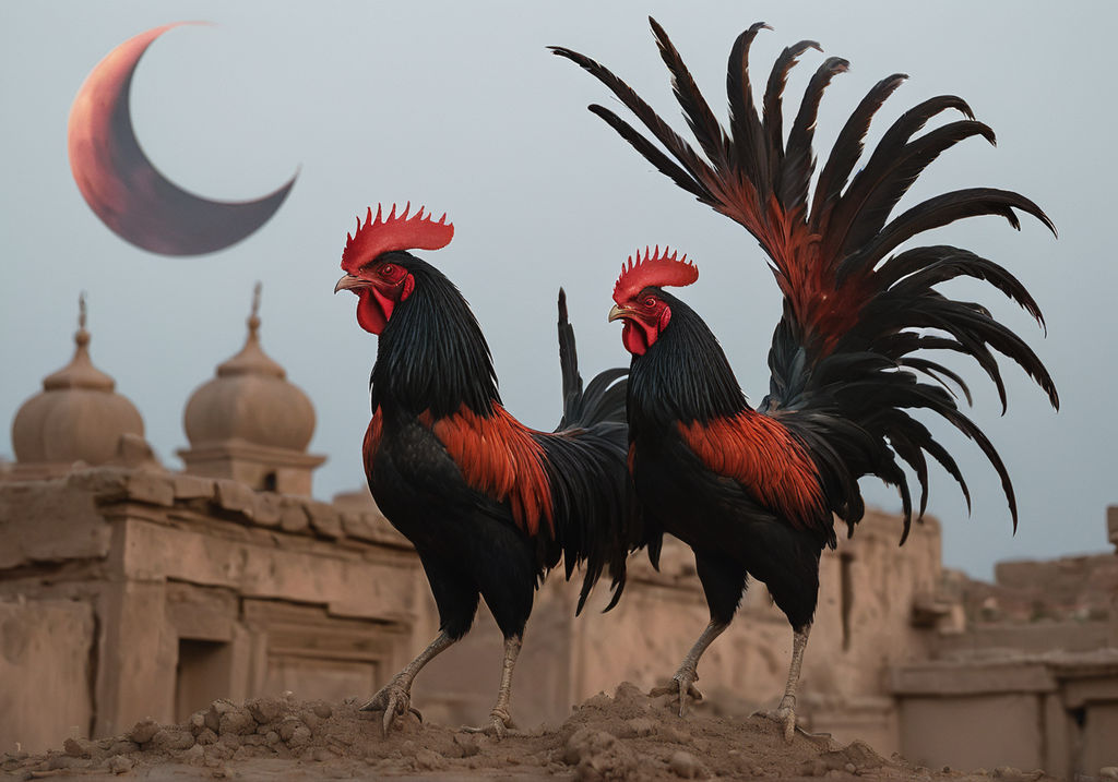 Two Aseel roosters by waqas shawf - Playground Two Aseel roosters by waqas shawf - Playground