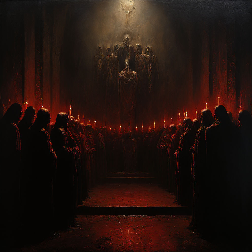 A hyper-realistic oil painting with ultra-high contrast by NONO ...