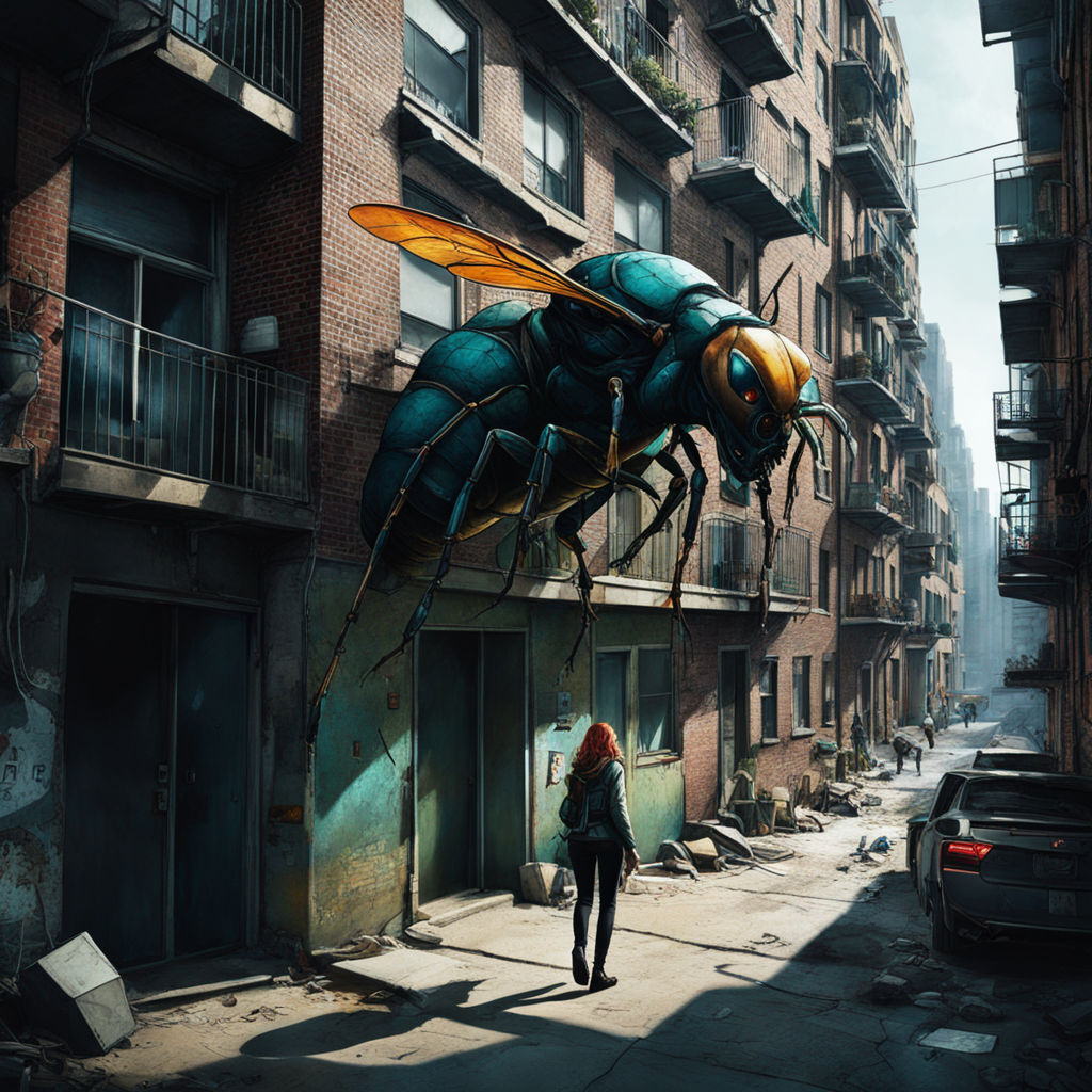 A Emily Posavitch-inspired insect woman character design by xo xiervo ...