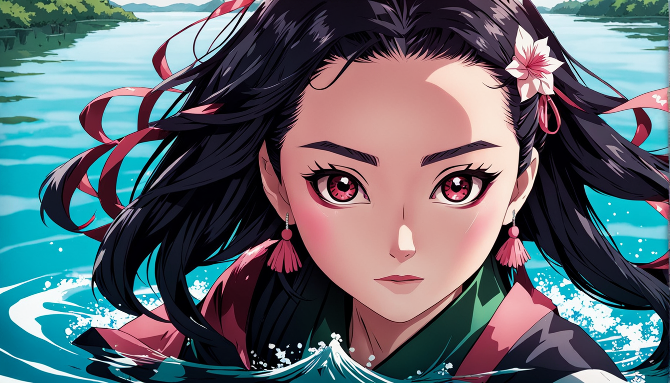 Demon slayer(kimetsu no yaiba) style water by Denzel Thomas - Playground