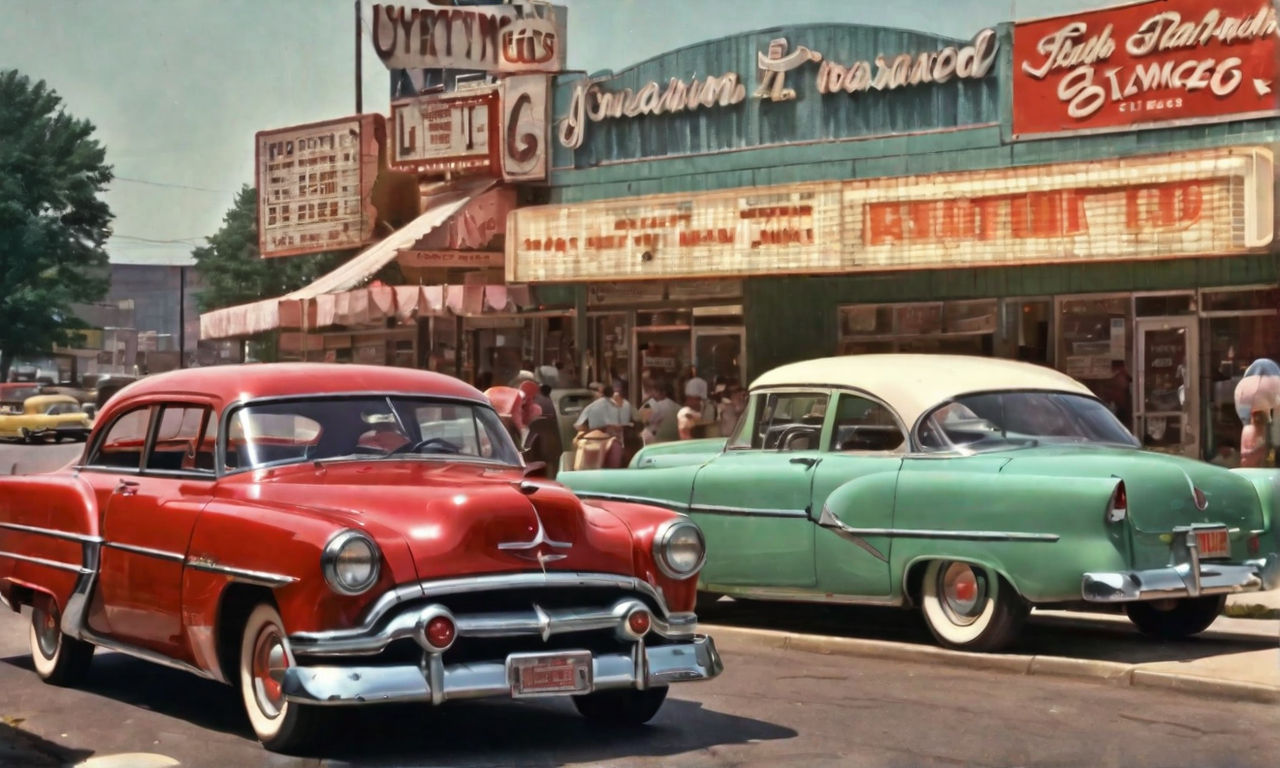 The quintessential 1950s America setting by Pedro Almeida - Playground