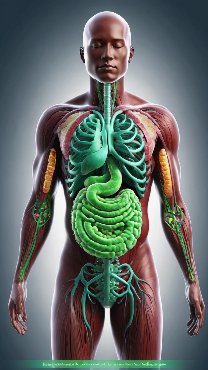 Illustration of a human body with visible stomach by mardina johan ...