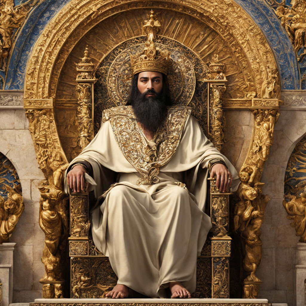 Background: Image of King Solomon prominently featured by ricardo ...