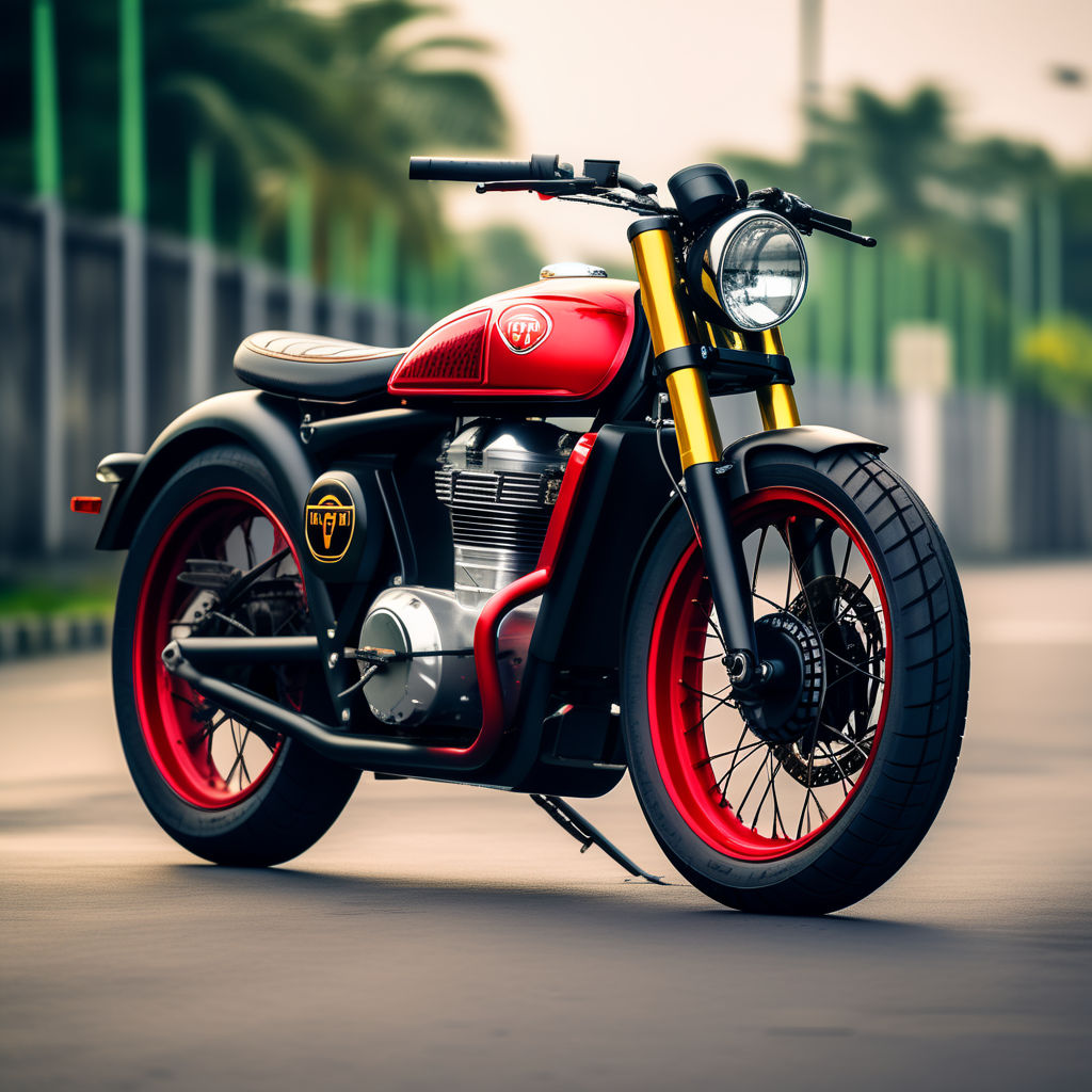 Royal enfield and tata nano neon electric three tyre bike by Omkar Khot ...