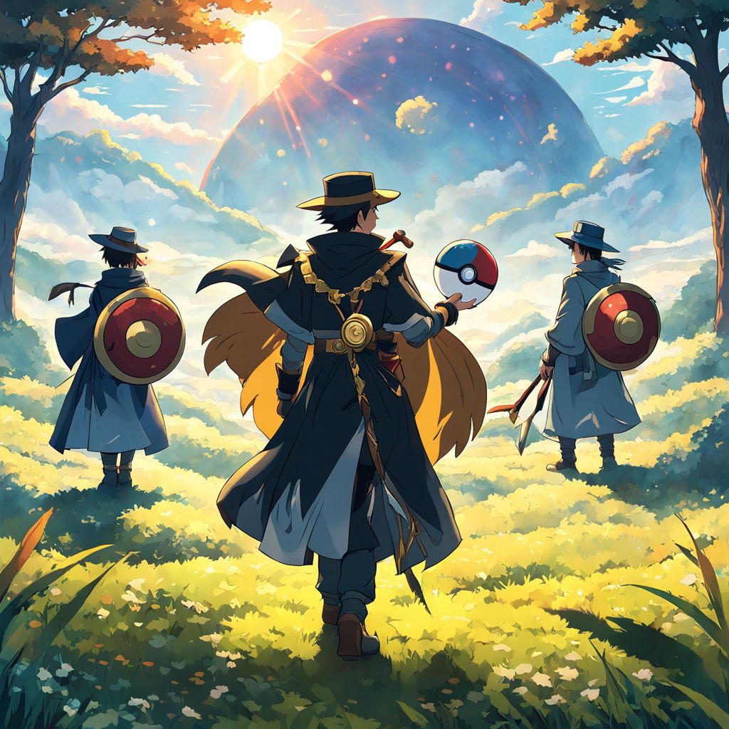 Middle-aged male Pokemon Ranger by Michael England - Playground