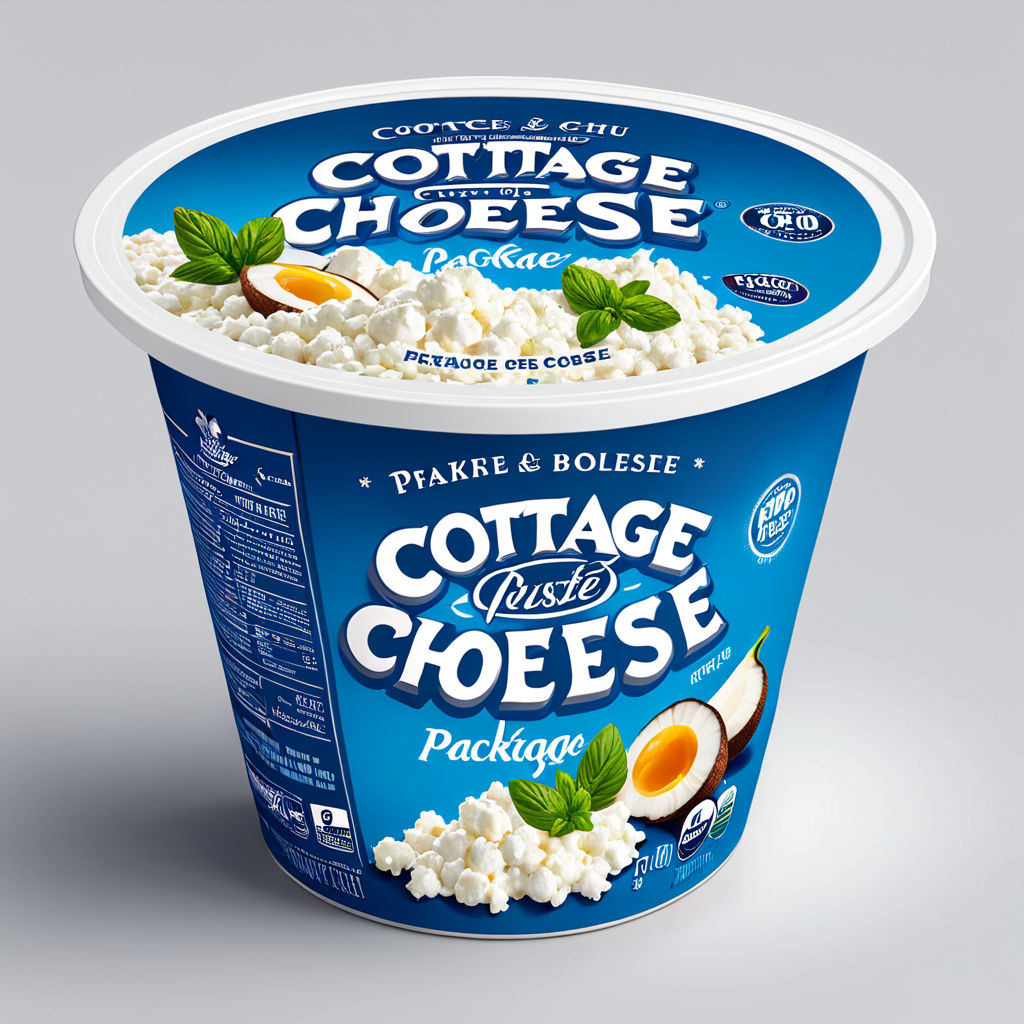 Cottage cheese package design by Hakan Çelebi - Playground