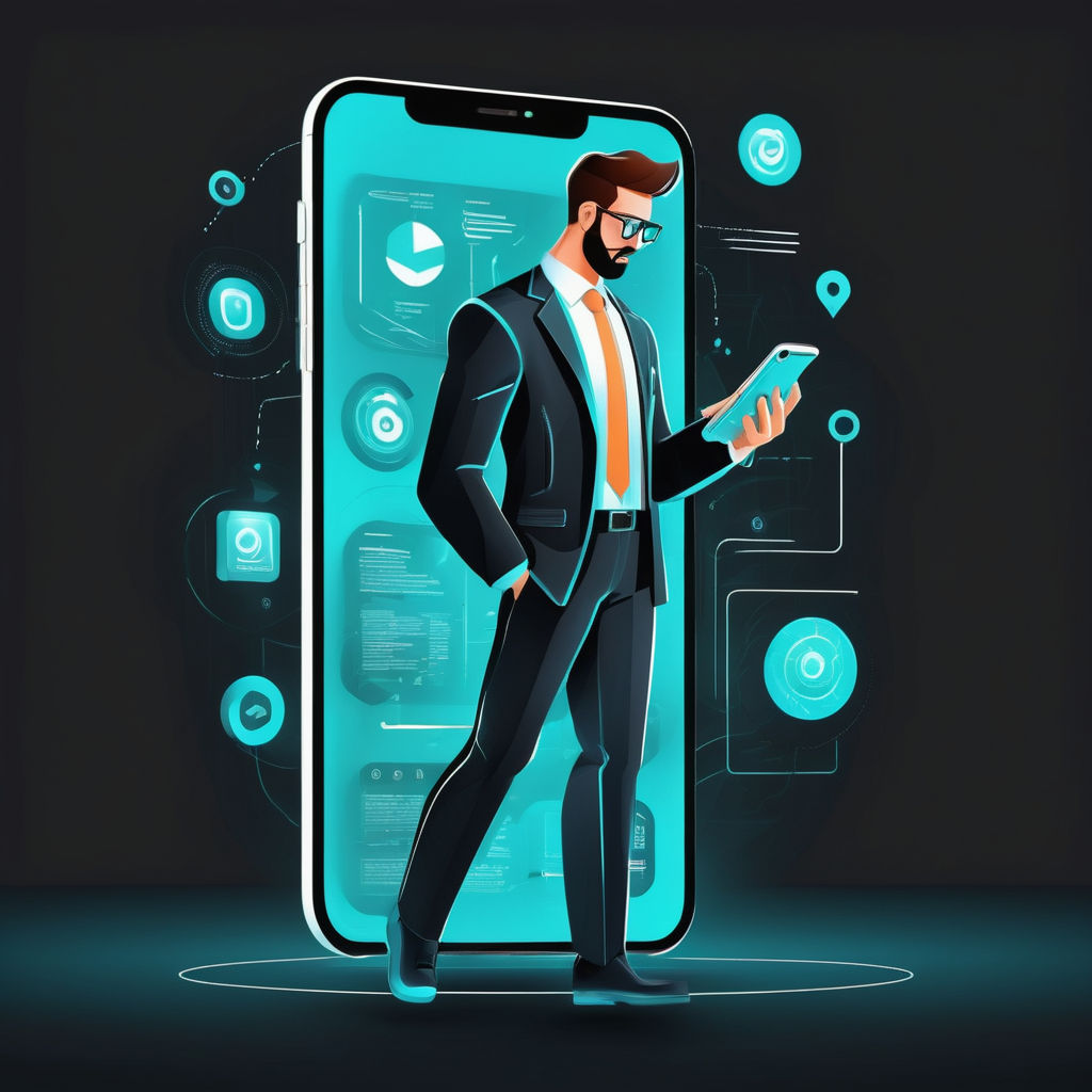 Illustrate the depth of Full Body Mobile App Development thr... by ...
