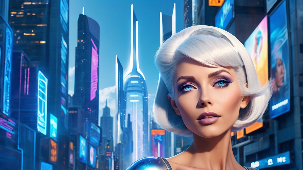 Realistic character render of Judy Jetson by Ryzer - Playground