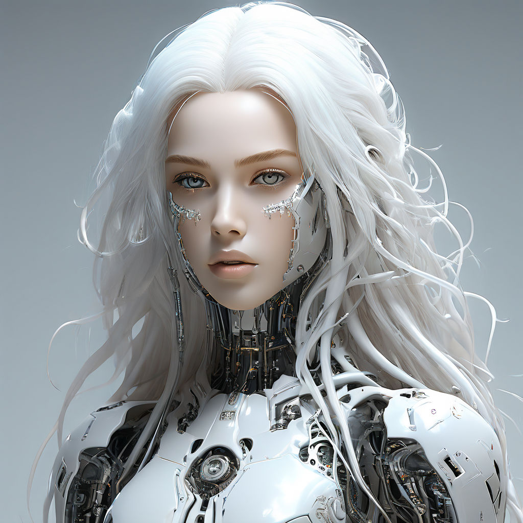 Robot girl by andris simon - Playground